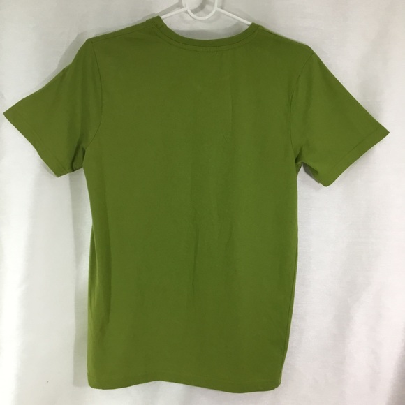 Peanuts | Tops | Peanuts Lime Green Charlie Brown Snoopy Tee Shirt ...
